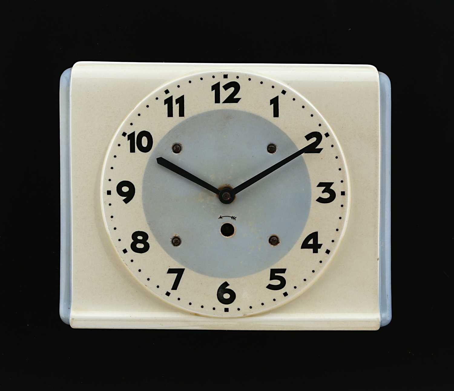 Lot 964 - A Ceramic Wall Clock